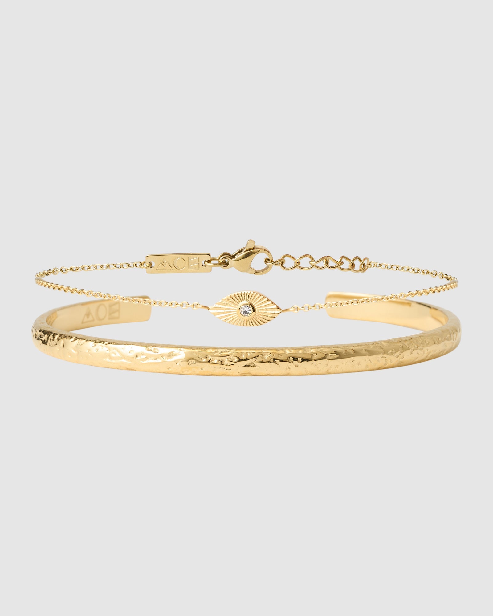 Guardian Angel Bracelet Stack – Arms Of Eve