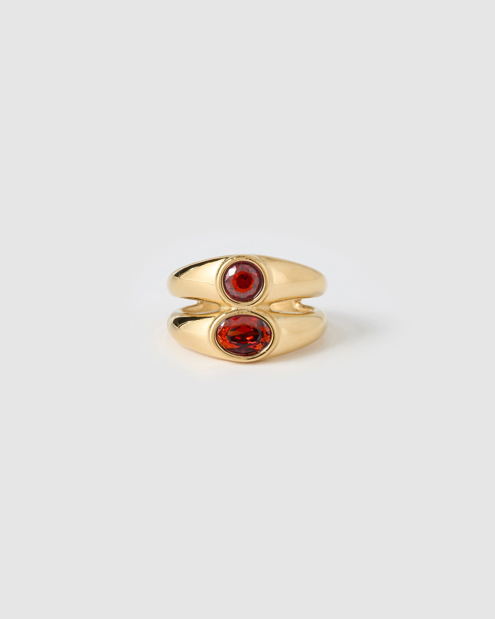 Mali Gold Ring - Ruby – Arms Of Eve