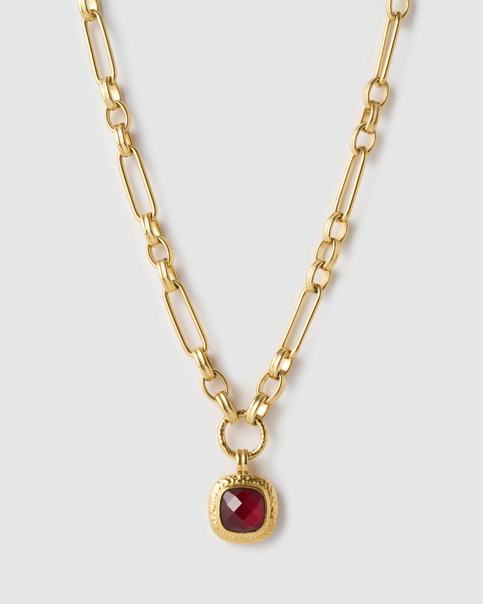 Mason Necklace - Ruby – Arms Of Eve